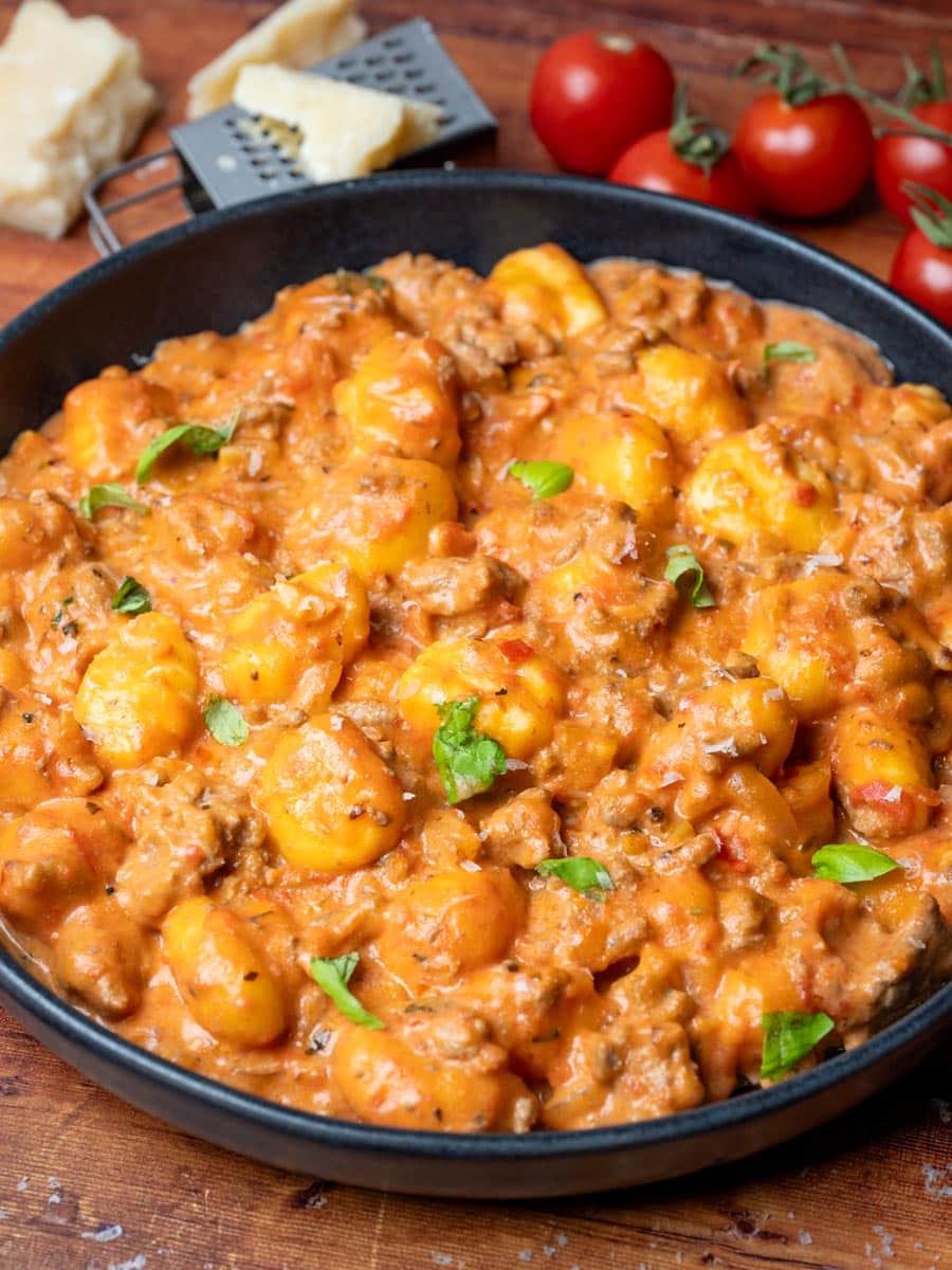 Ground Beef Gnocchi – Mighty Spatula