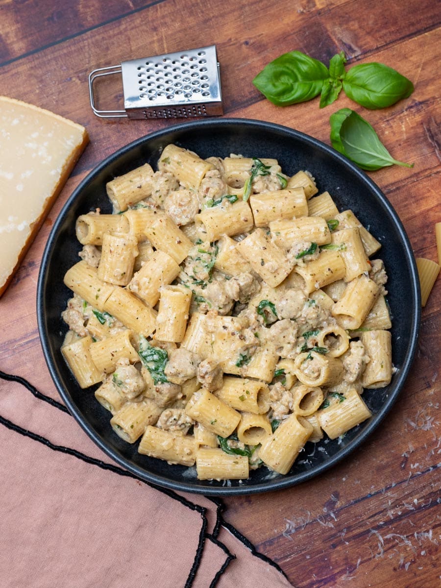 Boursin Sausage Pasta – Mighty Spatula
